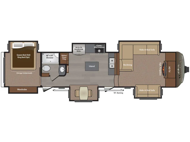 2015 Keystone Montana 3711FL - National Vehicle