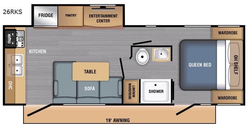 2020 Braxton Creek LX 26RKS - National Vehicle