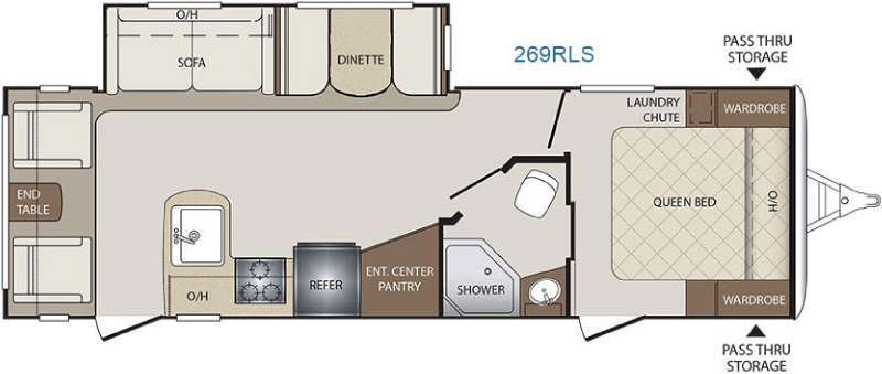 2016 Keystone Bullet Ultra Lite 269RLS - National Vehicle