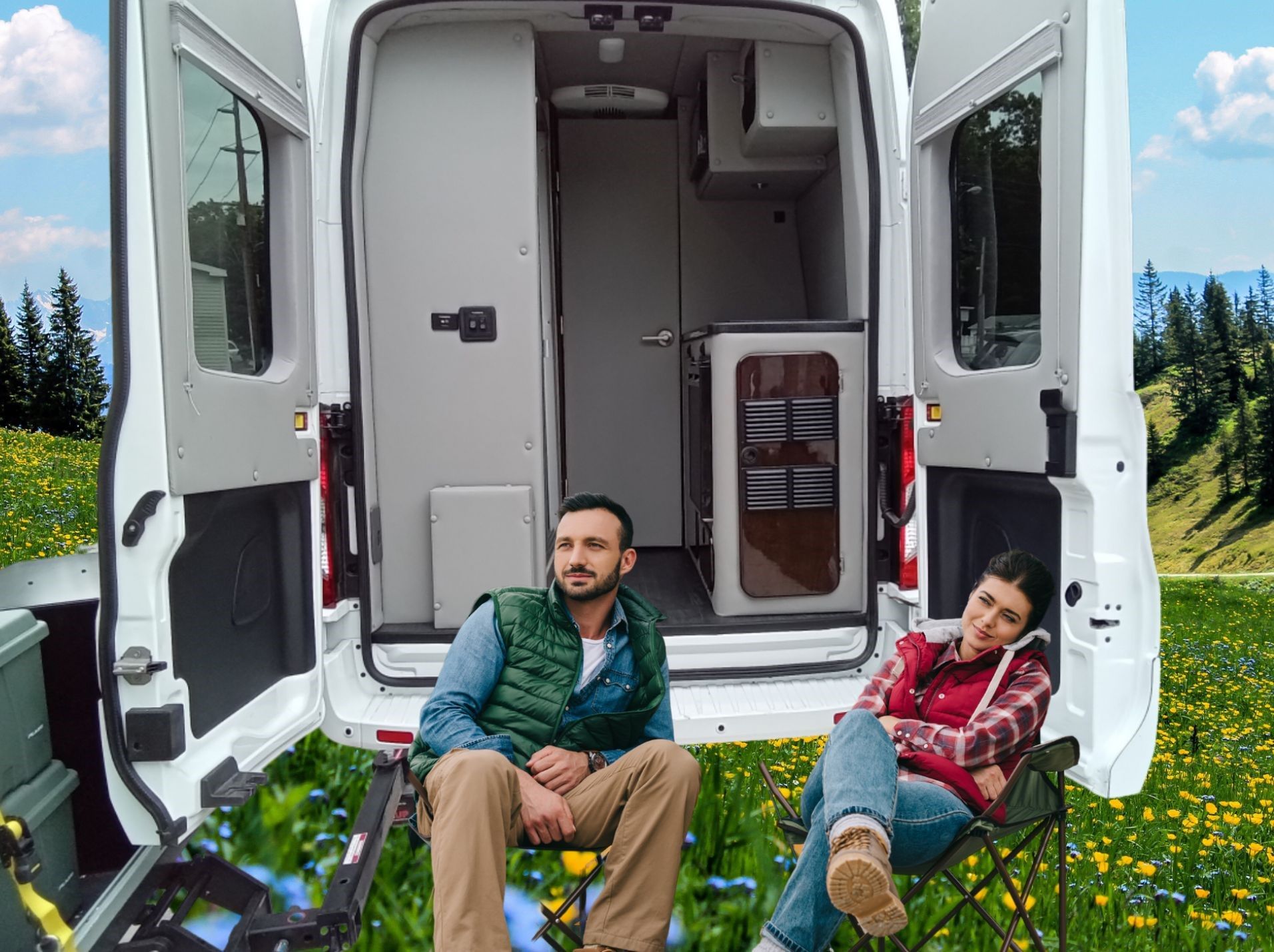 2021 Ford Transit Conversion Van 350 High Roof Extended - National Vehicle